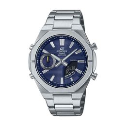 Casio Edifice Silber Herren Armbanduhr ECB-S10D-2AEF