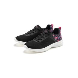 Lascana Sneaker 'Freizeitschuh, Halbschuh,' schwarz Gr. 38 f&uuml;r Damen