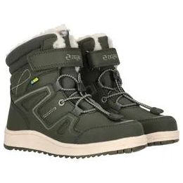 Winterboots ZIGZAG "Rincet Kids Boot WP", Jungen, Gr. 27, beetle, Synthetik, Textil, Schuhe Winterboots, Winterstiefel,Schn&uuml;rstiefel, Winterschuhe,wasserdicht,gef&uuml;ttert