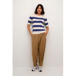 Kaffe Strickpullover Regular fit blue white