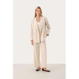 PART TWO Blazer Classic fit Whitecap Gray white