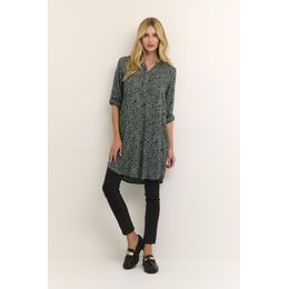 Kaffe Kleid Regular fit black green