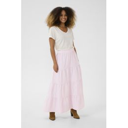 Cream A-Linie Rock rose
