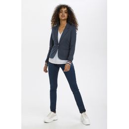 Kaffe Blazer Regular fit Midnight Marine-Sierra/Chalk blue white