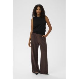 Kaffe Casual Hose KAbeatrice Casual Hose Regular fit brown