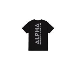 Alpha Industries Backprint Reflective Print T-Shirt