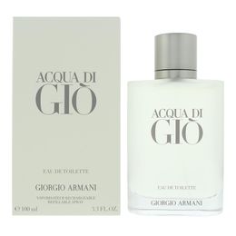Giorgio Armani Acqua Di Gio Nachf&uuml;llbares Eau de Toilette 100ml