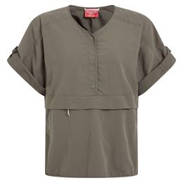 Craghoppers - "Medina" Hemd f&uuml;r Damen, &Uuml;ber den Kopf, Nosilife, kurz&auml;rmlig (Wilde Olivefarbe)