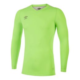 Umbro Herren Elite V-Ausschnitt Base Layer Top (Gr&uuml;ner Gecko)