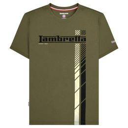 Lambretta - T-Shirt f&uuml;r Herren (Khaki)