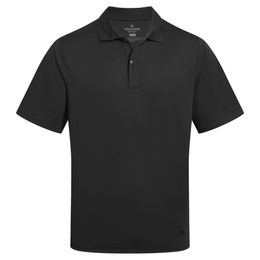 Craghoppers - "Expert Basecamp" Poloshirt f&uuml;r Herren, Feuchtigkeit ableitend (Schwarz)