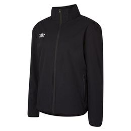 Umbro Herren Club Essential Bonded Jacke (Schwarz/Wei&szlig;)