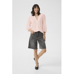 Kaffe Langarm-Bluse KAannika Regular fit light pink