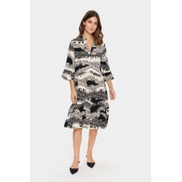 Saint Tropez Kleid Casual fit black offwhite
