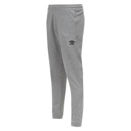 Umbro Herren Pro Fleece-Jogginghose (Graumeliert/Schwarz)