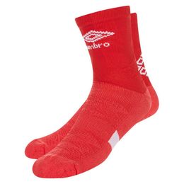 Umbro - "Protex" Kn&ouml;chelsocken Mit Silikon-Noppen f&uuml;r Herren (Zinnoberrot)
