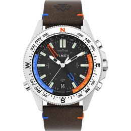 Timex Expedition Nord Gezeiten-Temperatur-Kompass Herrenuhr braun TW2V64400