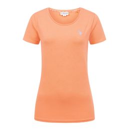 U.S. Polo Assn. Damen T-Shirt aus Baumwoll-Stretch