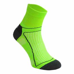 COMODO 1 Pack Hochsichtbare Neon Kurzschaft-Fahrradsocken