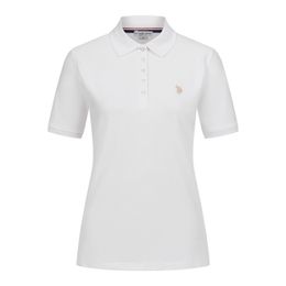 U.S. Polo Assn. Damen Poloshirt kurzarm aus Baumwoll-Elasthan