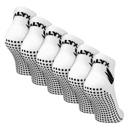 6er-Pack Herren Bambus Kn&ouml;chelsocken mit Rutschfestem Grip | Verst&auml;rkter Fersen- und Zehenbereich, Weiche Rutschfeste Socken