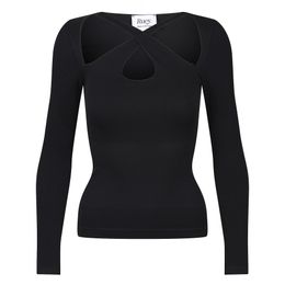 Damen Essentials Cross Over T-Shirt mit formender Passform aus recyceltem Stretchmaterial
