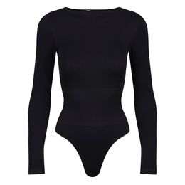 Damen Essentials Langarm-Bodysuit formend aus recyceltem Stretchmaterial