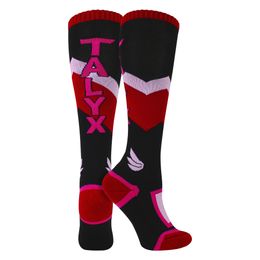 1 Pack M&auml;dchen Skisocken Gepolsterte Thermo Feuchtigkeitstransportierende Wintersportsocken