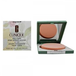 Clinique Stay Matte Sheer Pressed Powder - 04 Stay Honey