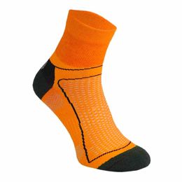 COMODO 1 Pack Hochsichtbare Neon Niedrigschnitt Fahrradsocken