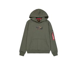 Alpha Industries Camo Panel Hoodie