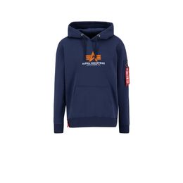 Alpha Industries Basic Big Logo Rubber Hoodie