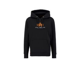 Alpha Industries Basic Big Logo Rubber Hoodie