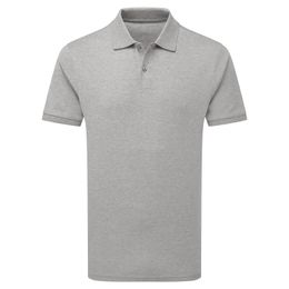 Asquith & Fox - "Premium" Poloshirt f&uuml;r Herren, Mercerisierte Baumwolle (Grau meliert)