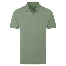 Asquith & Fox - "Premium" Poloshirt f&uuml;r Herren, Mercerisierte Baumwolle (Farngr&uuml;n)
