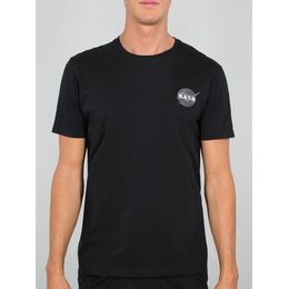 Alpha Industries Herren Space Shuttle T-Shirt in Schwarz