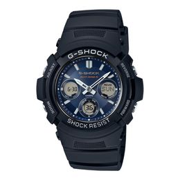 Casio G-Shock Herren Schwarz Uhr AWG-M100SB-2AER