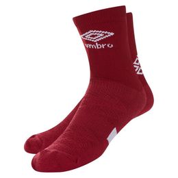 Umbro - "Protex" Kn&ouml;chelsocken Mit Silikon-Noppen f&uuml;r Herren (Weinrot)