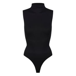 Damen Essentials &Auml;rmelloses Turtleneck Bodysuit formend recycelte Stretch Passform