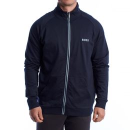 BOSS Herren Homewear-Jacke mit Rei&szlig;verschluss 50545564