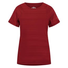 Umbro - "Pro" T-Shirt f&uuml;r Damen - Training (Sonnengetrocknete Tomaten)