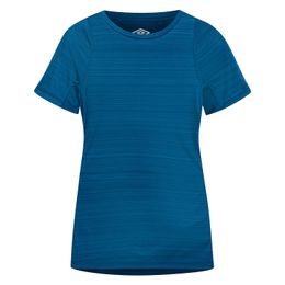 Umbro - "Pro" T-Shirt f&uuml;r Damen - Training (Poseidon meliert)