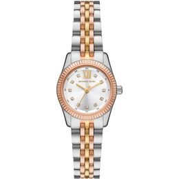 Michael Kors Lexington MK4987 Zwei-Zonen Silber Zifferblatt Damenarmbanduhr