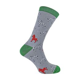 1 Pack Herren-Socken mit Tiermotiv aus Bambus
