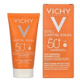Vichy Ideal Soleil SPF50 Gesichts-Emulsion Trockenes Gef&uuml;hl 50 ml