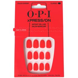 O.P.I Opi Xpress/on K&uuml;nstliche N&auml;gel Iconic Shades #cajun Shrimp 30 Stk
