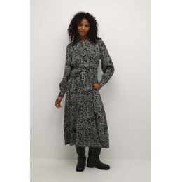 Kaffe Kleid Regular fit black white