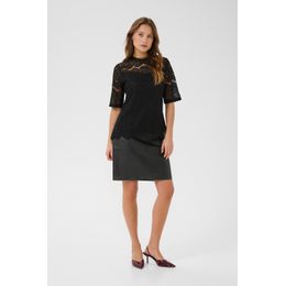 Culture Kurzarm-Bluse CUulia Slim fit black