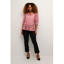 Culture Langarm-Bluse Relaxed fit Old Rose