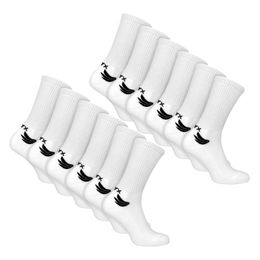 12er Pack Herren Bambus Sportsocken | Verst&auml;rkter Fersen- und Zehenschutz atmungsaktive Socken